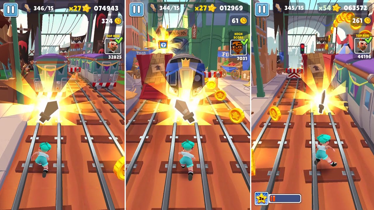 Subway Surfers - Collecting Fantasy Tokens - Android Gameplay ...
