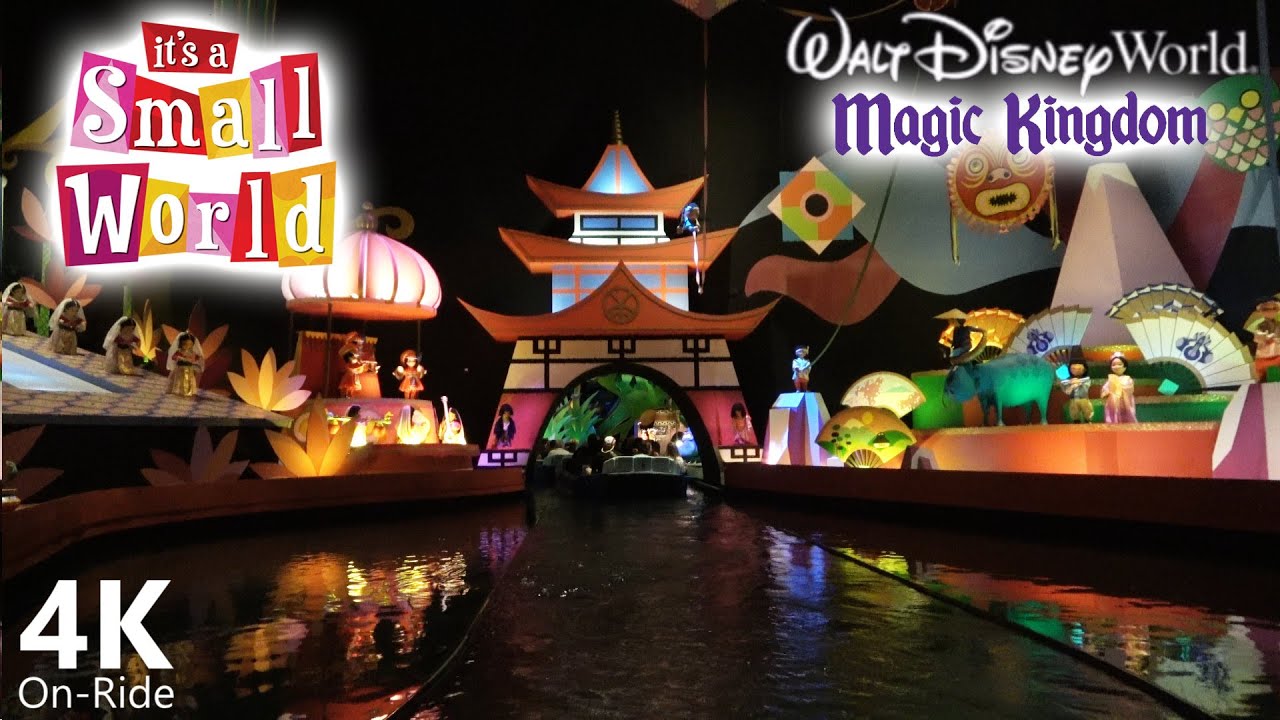 It's a small world - 4K On-Ride - Walt Disney World Magic Kingdom - POV ...