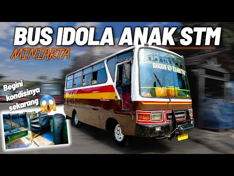 BISA JADI INI YANG TERAKHIR NAIK MINIARTA⁉️Bus Andalan Anak STM, Bogor-Rambutan