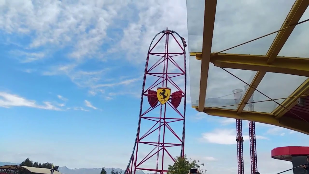 Red Force Ferrari Land - YouTube