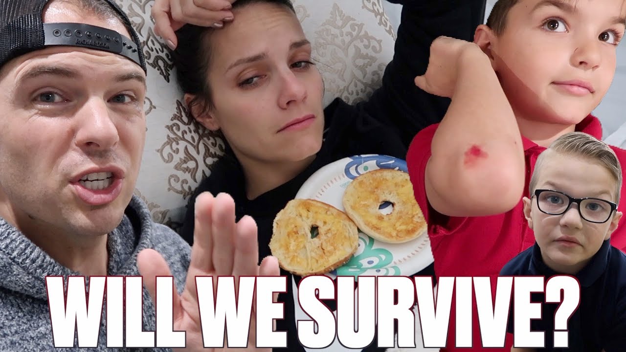 WHAT HAPPENS WHEN MOM GETS SICK | 24 HOURS WITH NO MOM - YouTube