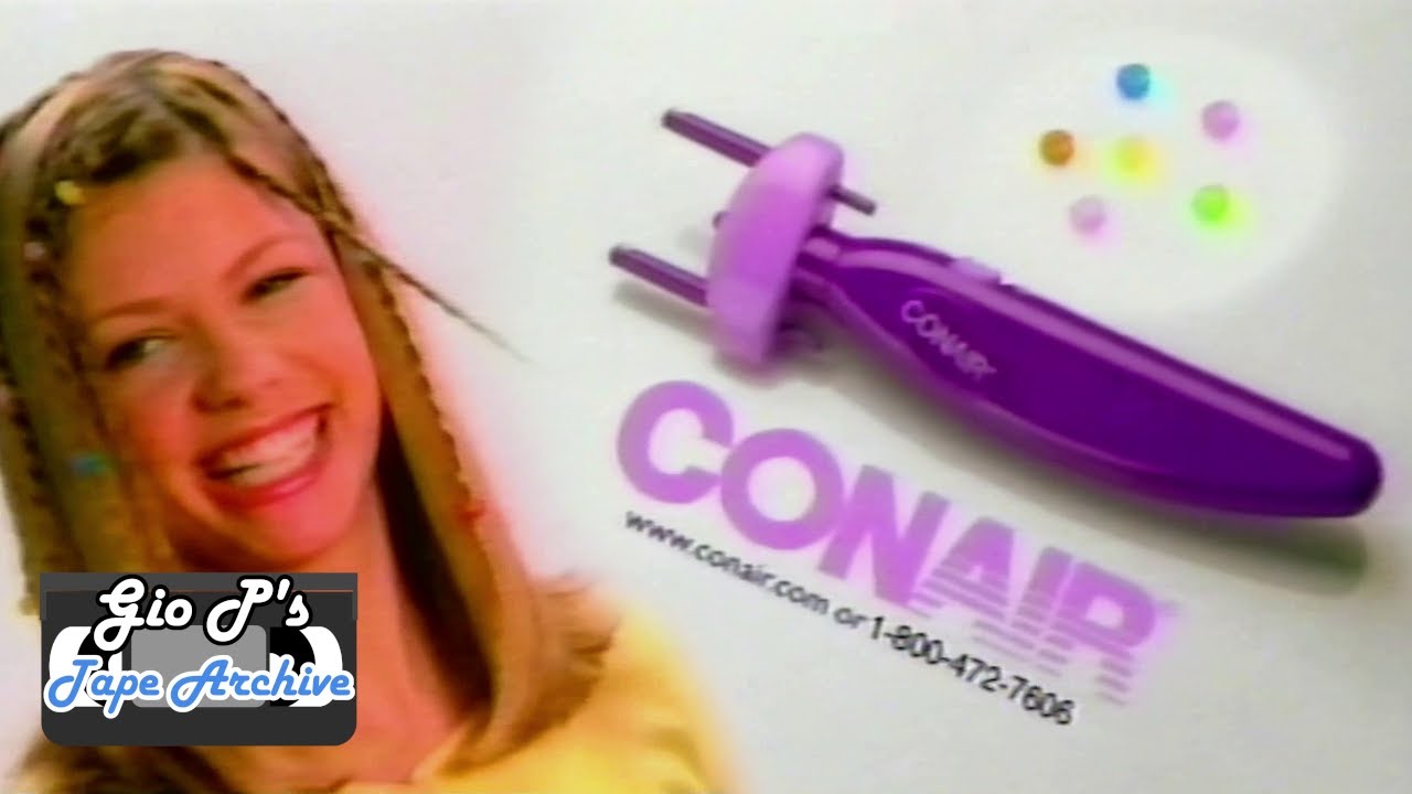 Conair Quick Braid | Commercial | 2002 | MUCH Music - YouTube