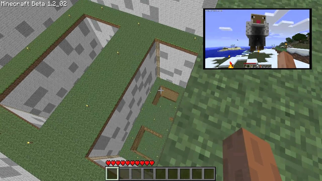 Minecraft: Tour of a Giant Sheep - YouTube