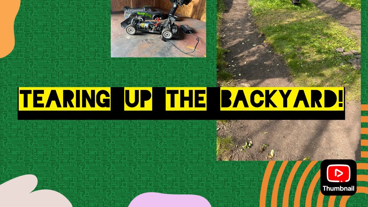We’re TEARING UP the Backyard to make our First Rc track ...