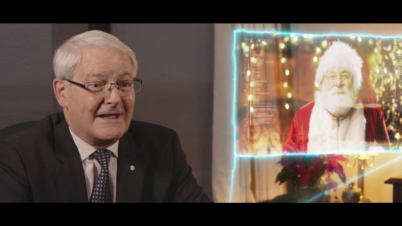 Santa Claus is cleared for take-off - YouTube