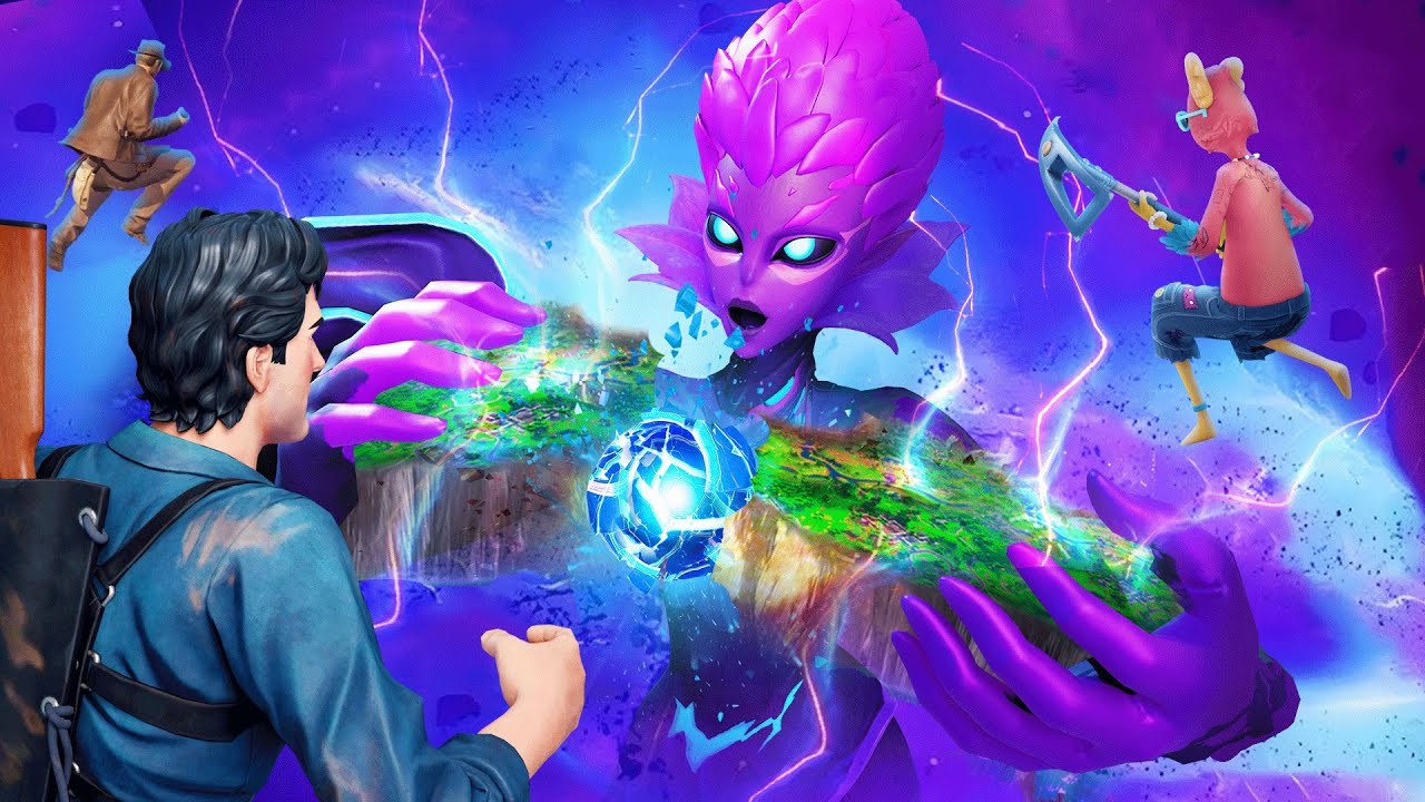 The CHAPTER 4 *FRACTURE* EVENT in Fortnite! (New Map) - YouTube