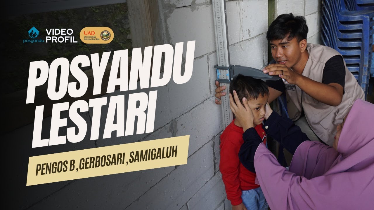 Video Profil Posyandu Balita Lestari Pengos B - YouTube