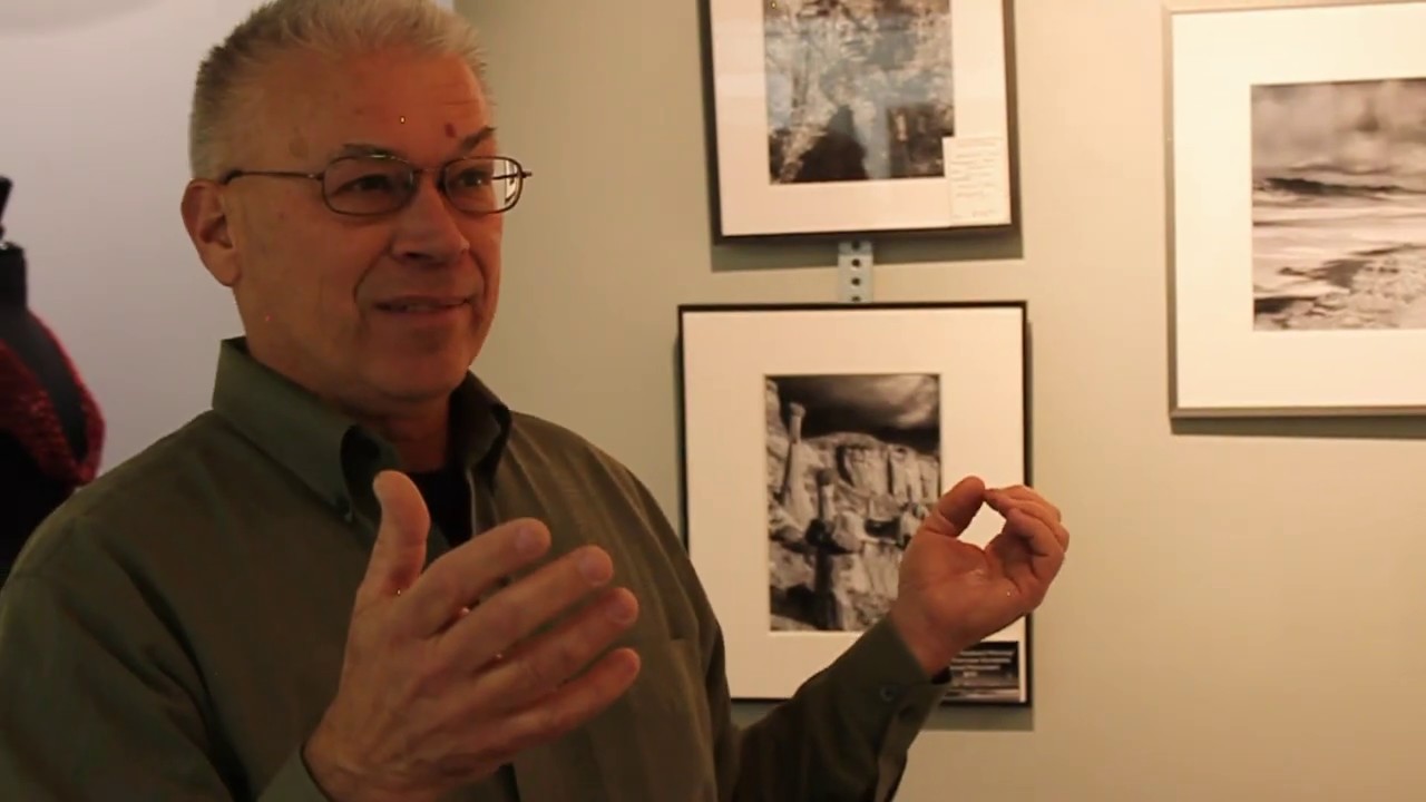 Jeff Clay at Local Colors Art Gallery - YouTube