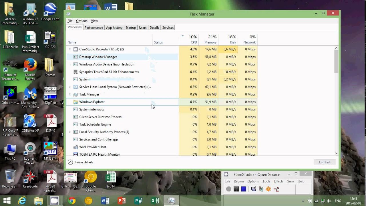 Windows 8.1 Back to the Basics Performance monitor in task manager ...