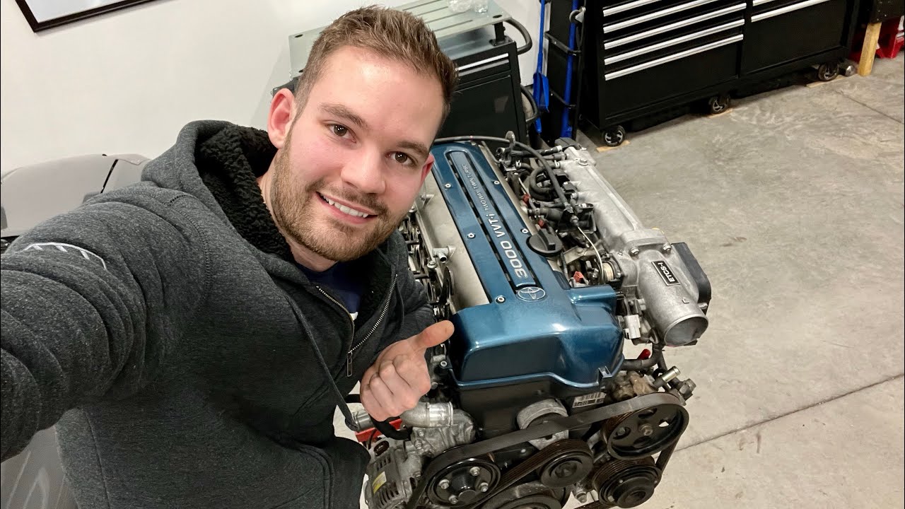 TEARING DOWN TWO 2JZ ENGINES! - YouTube