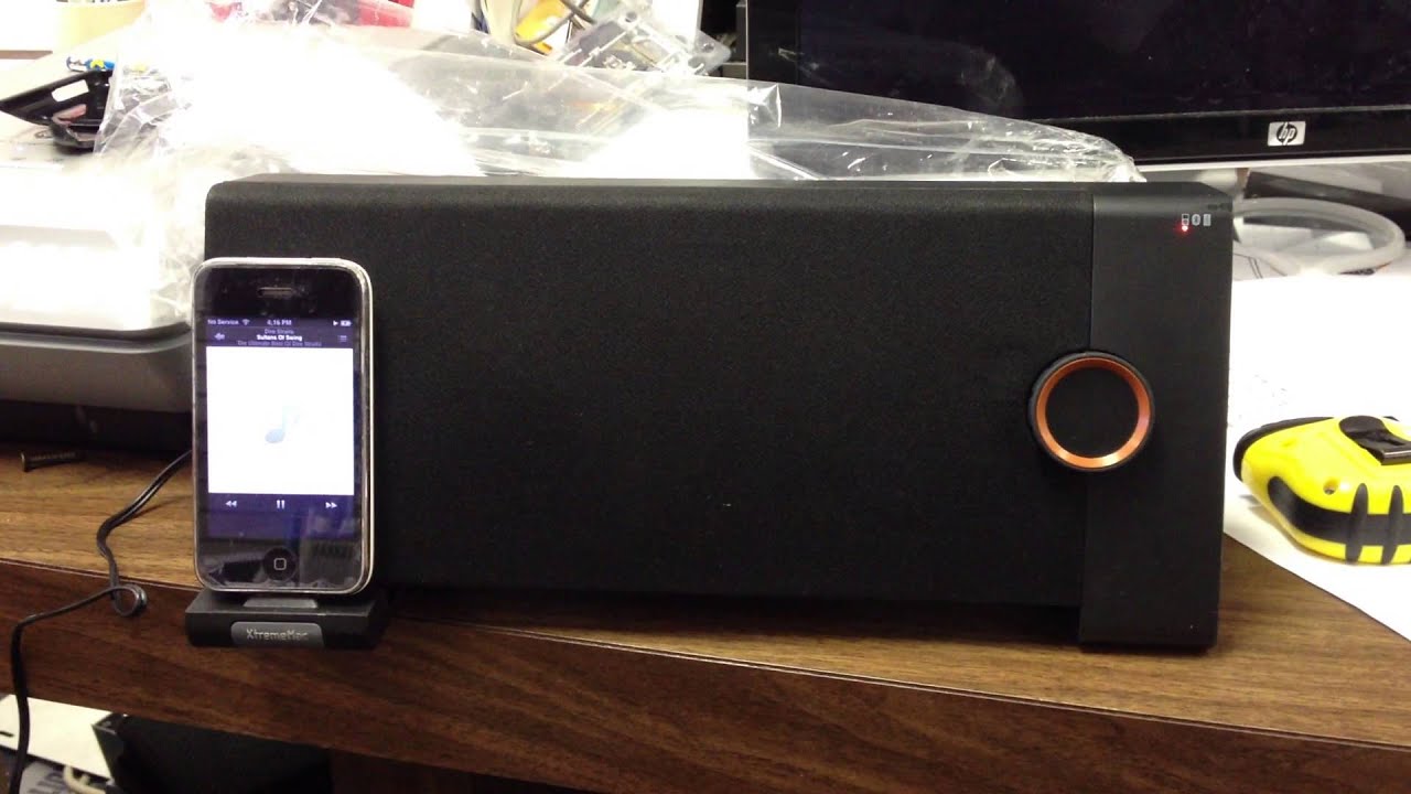 Defected XtremeMac Tango TRX Bluetooth - YouTube