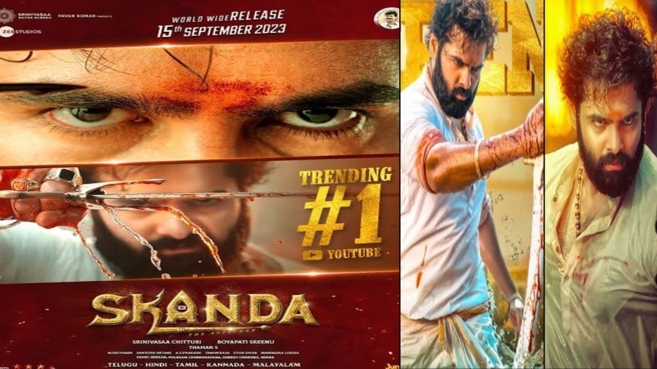skanda trailer| skanda review| skanda full movie| skanda Hindi movie ...