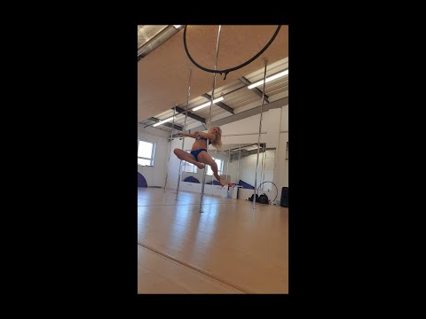 TAIPDC 2019 ELITE 3rd PLACE - All Ireland Pole Dance competition - Studio spin pole routine