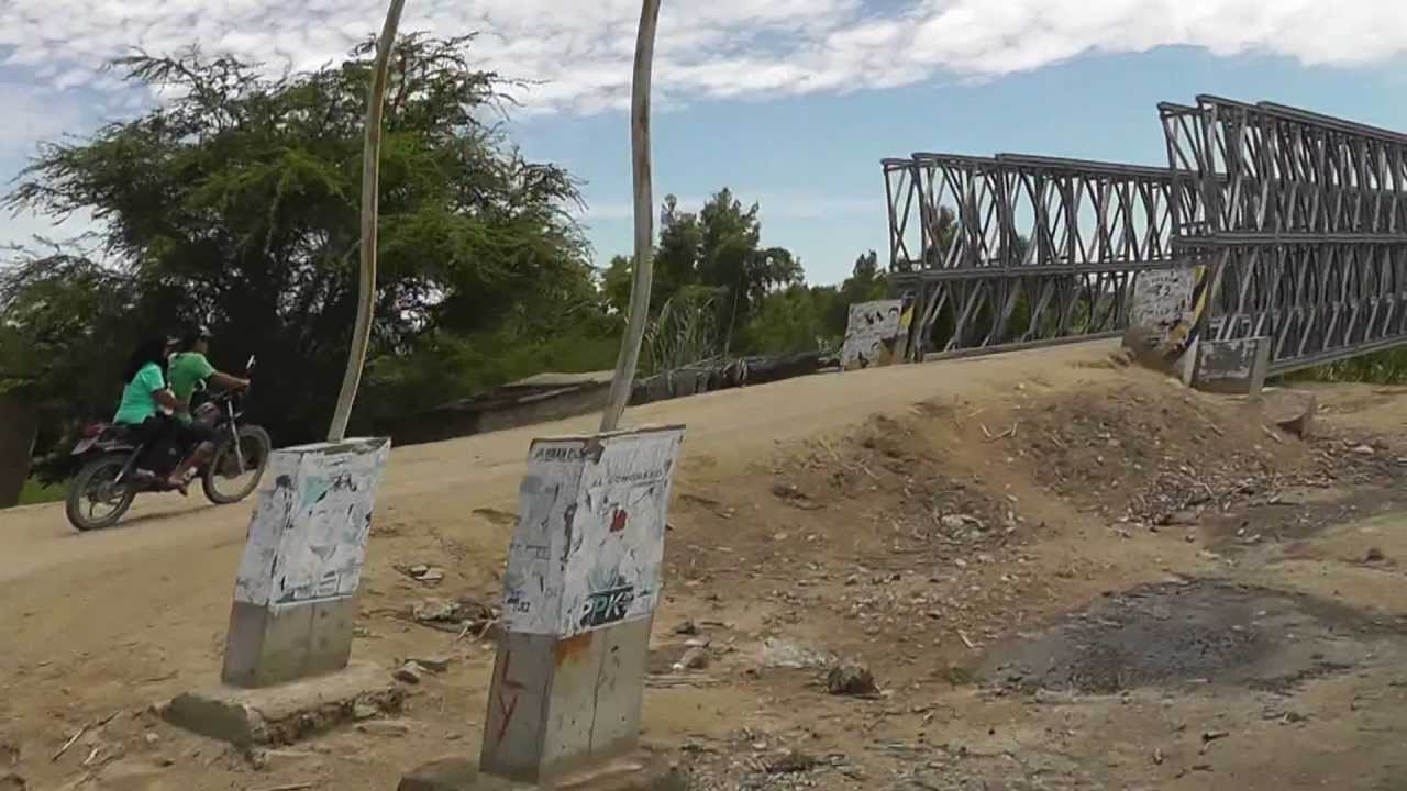 Paisaje en Lambayeque, Perú - Puente Saltur - YouTube