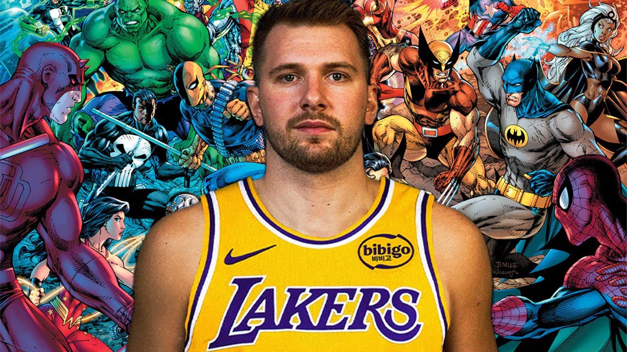 The Luka Doncic Lakers Trade EXPLAINED in Comic Book Terms - YouTube