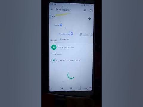 How to Send your current location - YouTube
