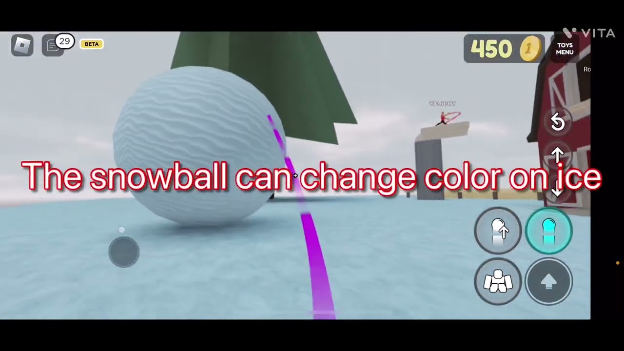 How to make A giant snowball on Fling Things And People - YouTube