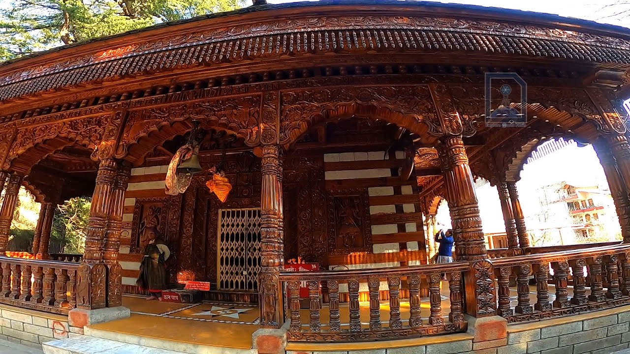 Traditional Kath Kuni Hahadev Temple in Manali, Himachal Pradesh - YouTube