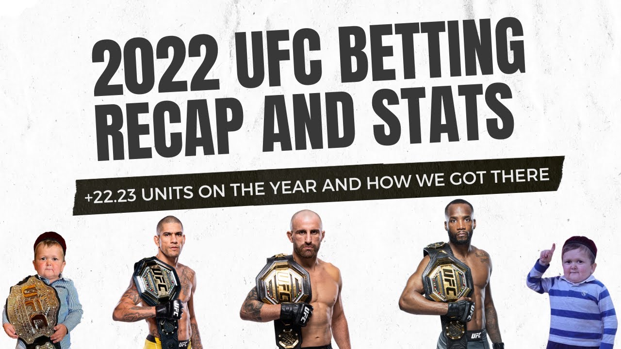 Full UFC Betting Recap and Stats for 2022 - YouTube