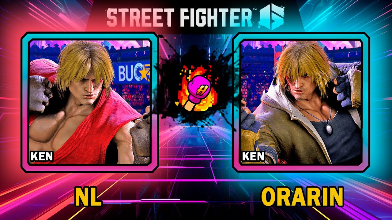 Street Fighter 6 🥊 NL (KEN) VS Orarin (KEN) 🥊 スト6 🥊 SF6 🥊 - YouTube