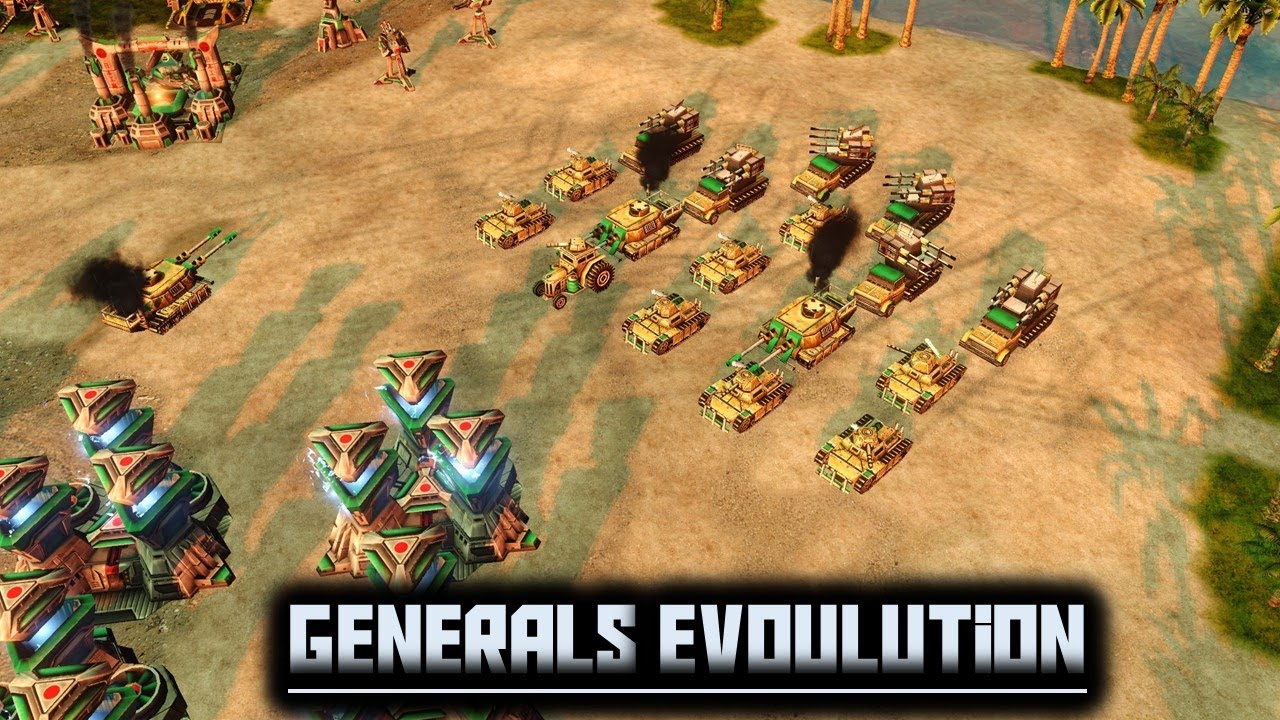 C&C Red Alert 3 - C&C Generals Evolution - GLA / Quad Cannon Carry ...