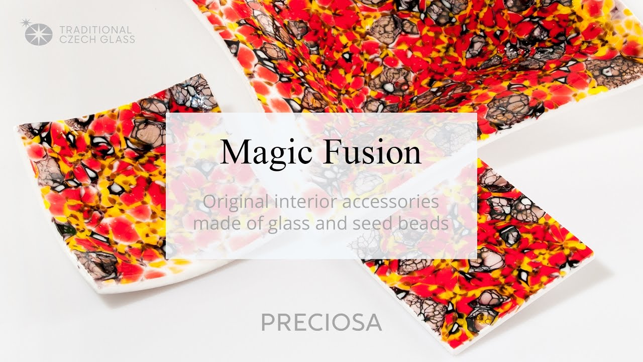 PRECIOSA Traditional Czech Glass - Magic fusion - YouTube