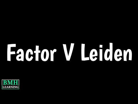 Factor V Leiden | Factor V Leiden Thrombophilia | Mutation In Clotting ...
