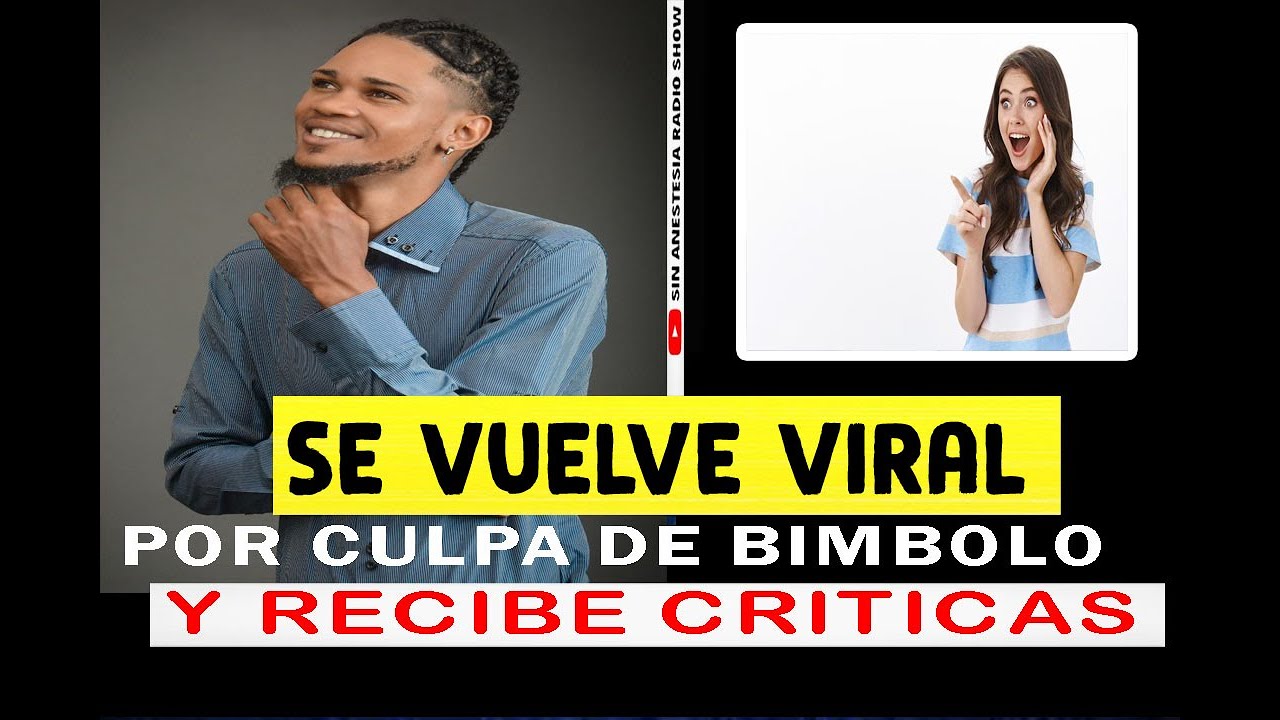 Bachatero se vuelve viral por ¨BIMBOLO¨ y recibe fuertes criticas - YouTube