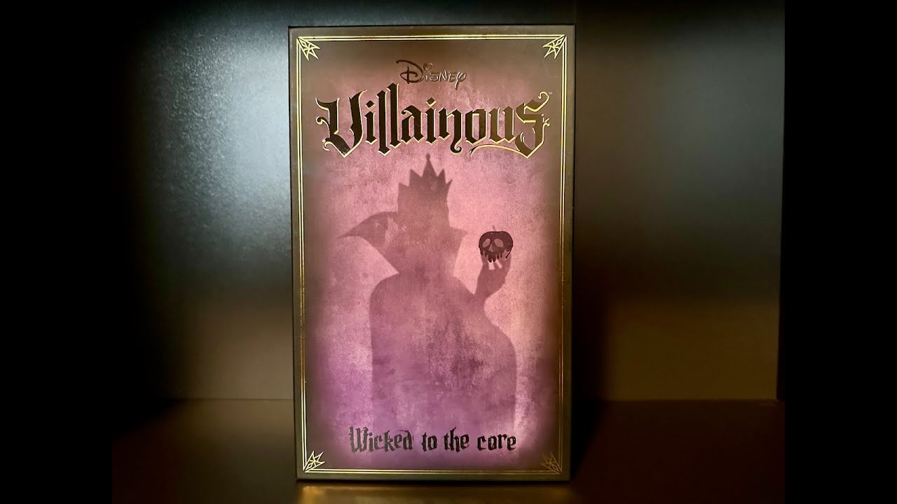 Disney Villainous Evil Queen | Teach and Solo Playthrough - YouTube