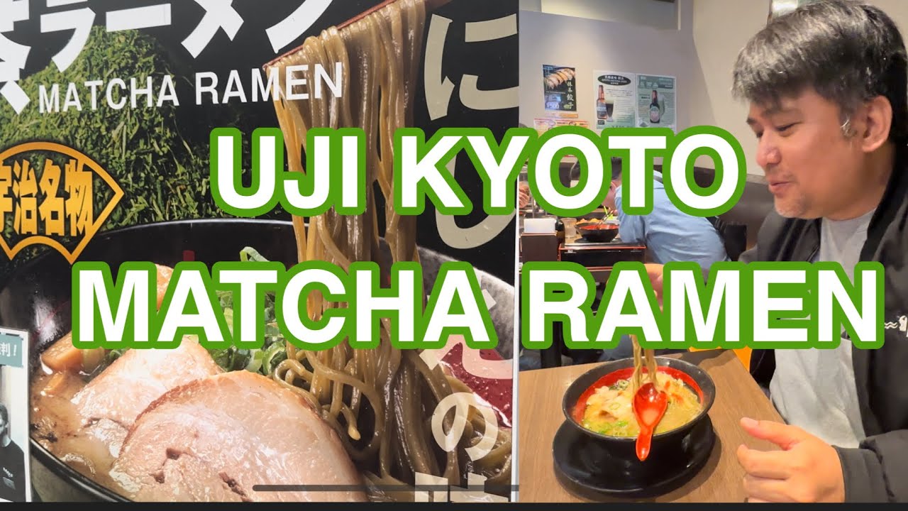 Matcha Ramen Uji Kyoto - YouTube