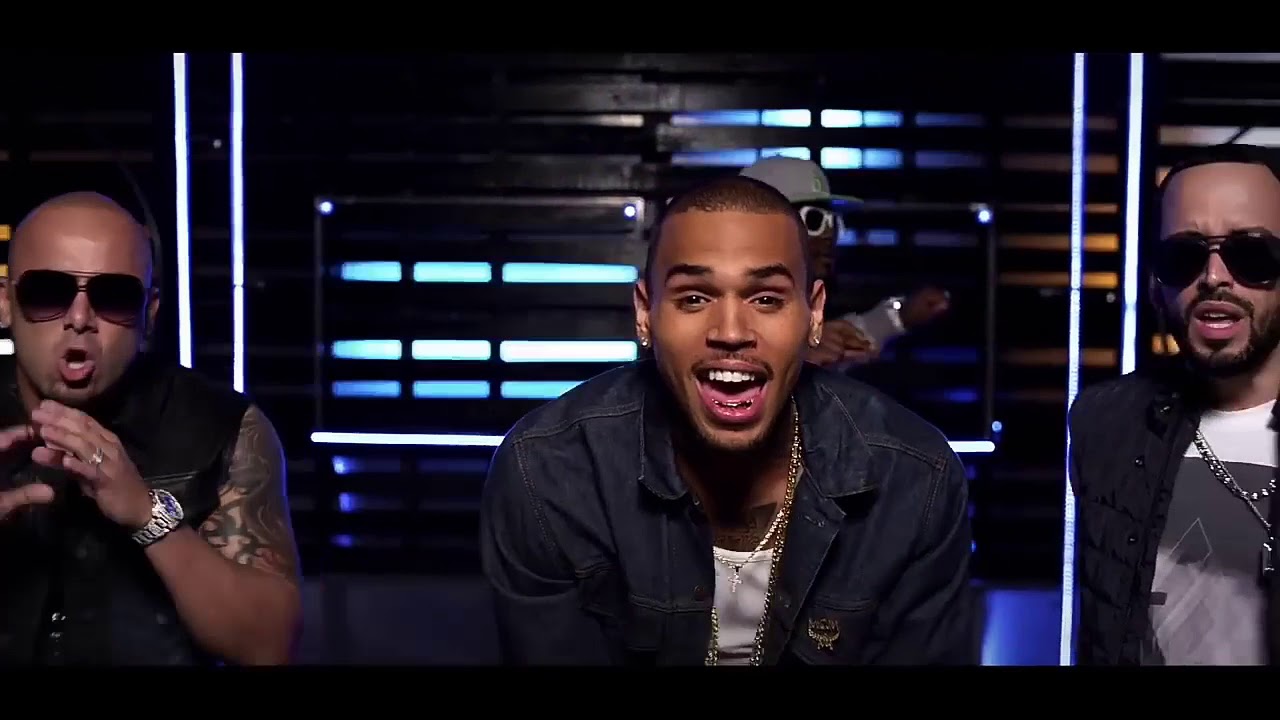 Chris brown algo me gusta de ti yandel y wisin - YouTube