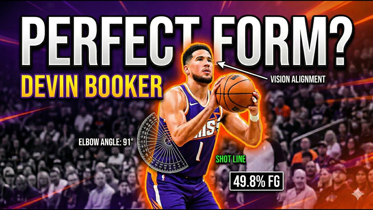 Devin Booker Jump Shot Breakdown - YouTube