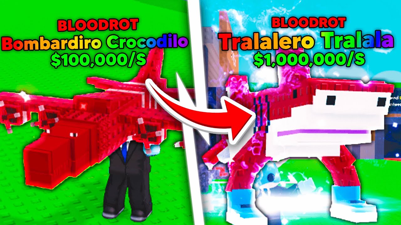 Stealing OP BLOODROT MYTHICS in Roblox Steal a Brainrot! - YouTube