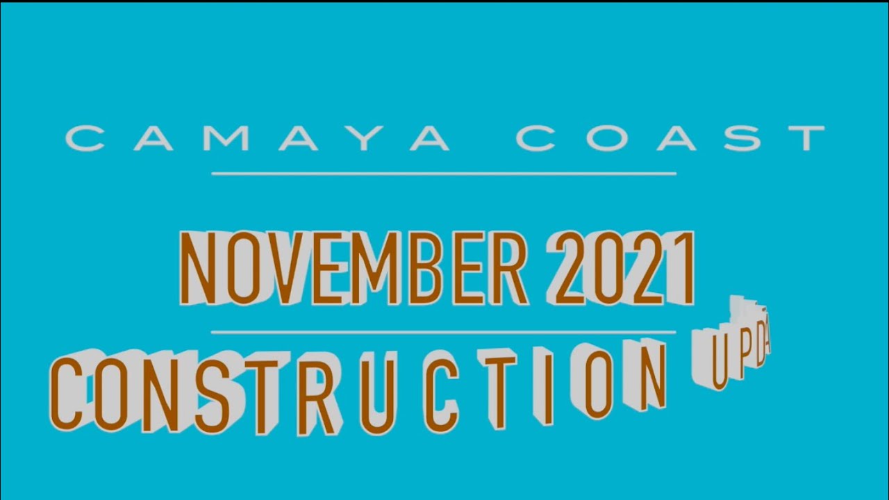 Construction Updates: November 2021 - YouTube