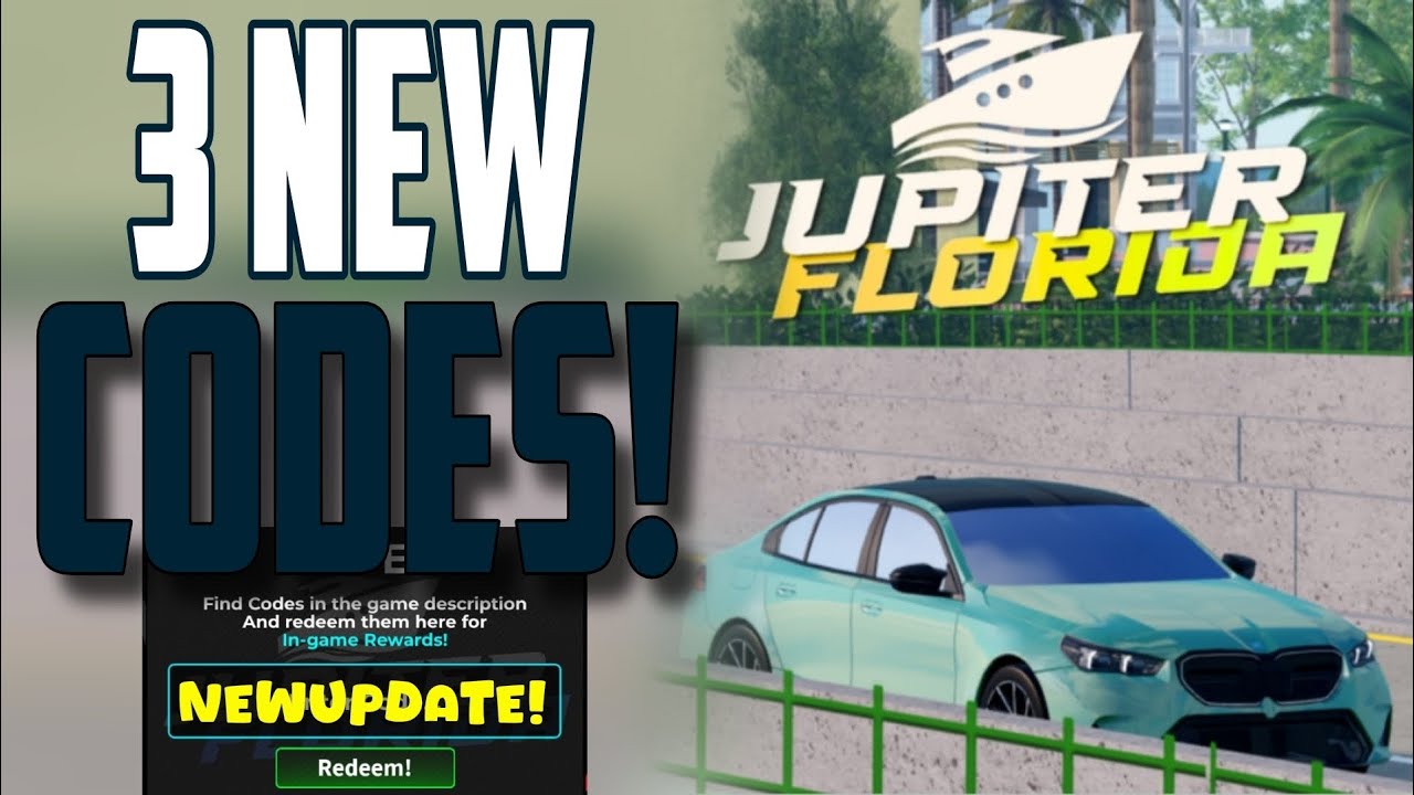 *NEW* ALL WORKING CODES FOR JUPITER FLORIDA IN AUGUST 2024|ROBLOX ...