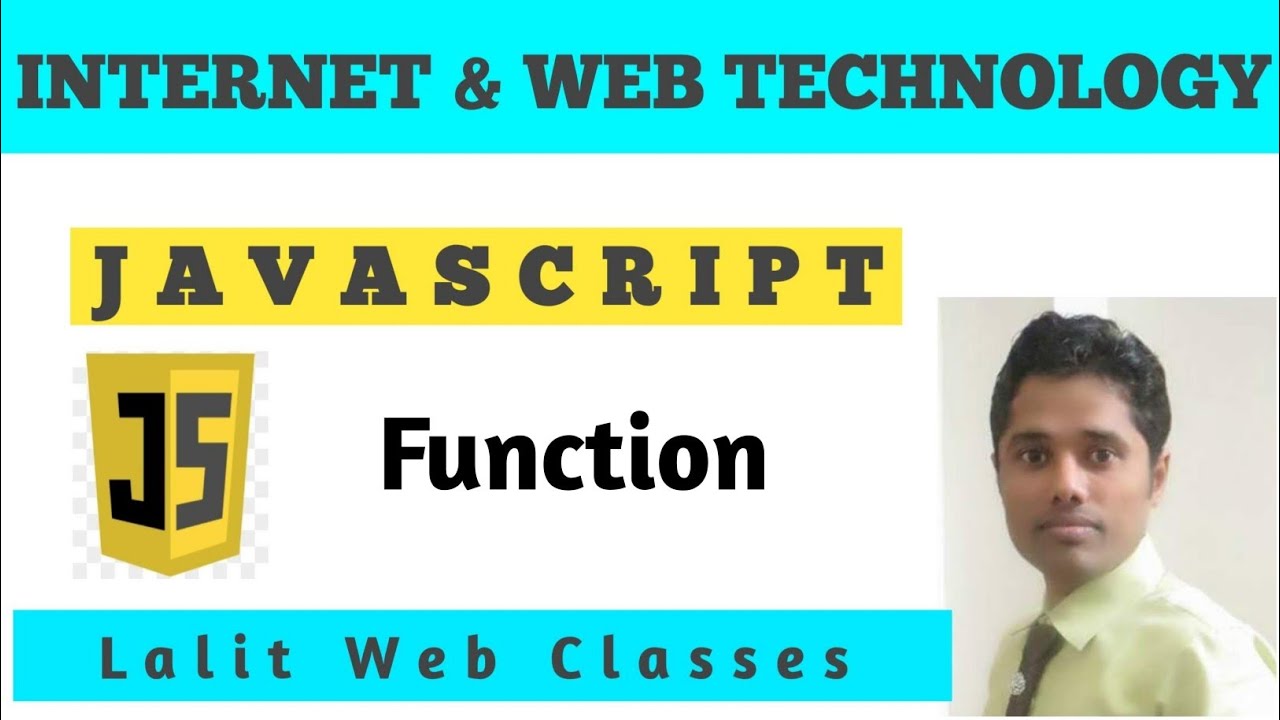 24 Function In Javascript Lec 9 Javascript Internet And Web Technology Youtube 7732