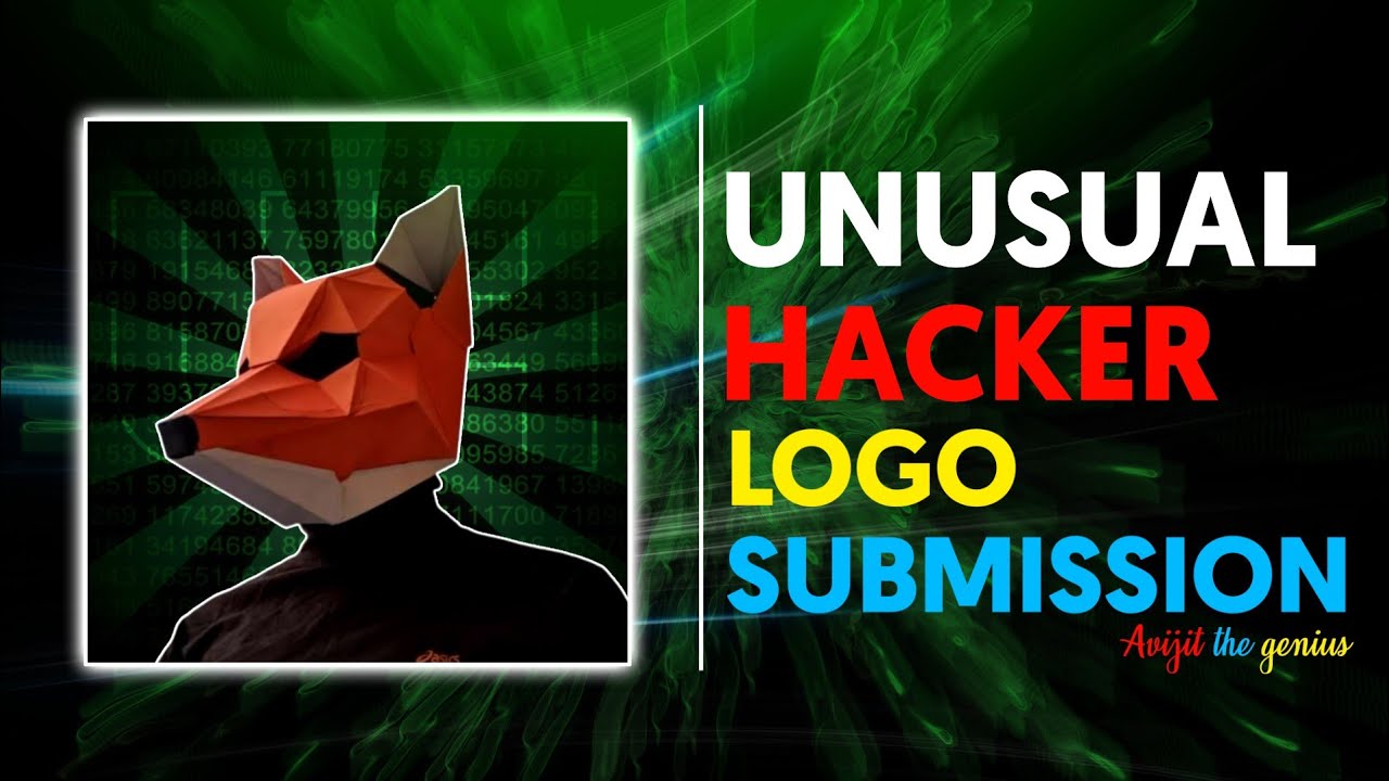 @Unusual Hacker 2 YouTube Logo Submission | Avijit The Genius - YouTube
