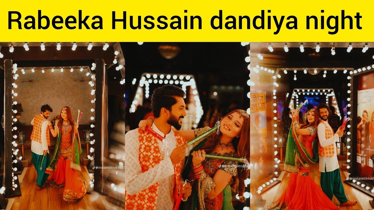 🌟RABEEKA HUSSAIN GRAND DANDIYA 🥳 EVENT @RabeecaKhan Fashion Capture 😍 ...