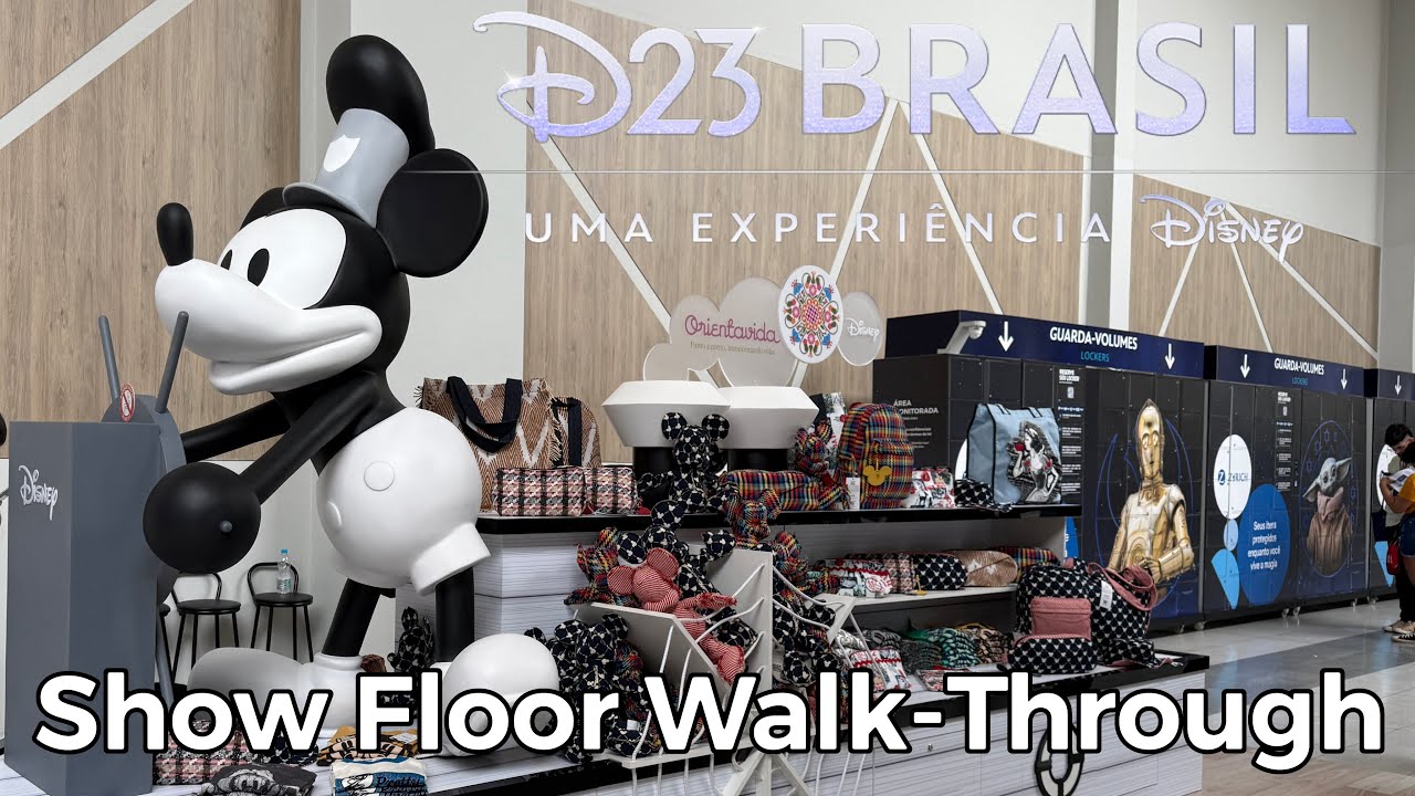 Show Floor Walk-Through | D23 Brasil | 2024 - YouTube
