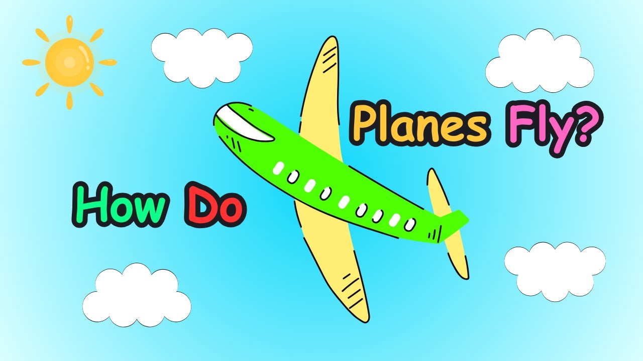 How Do Planes Fly? | The Fun Science of Flying Planes | For Kids # ...