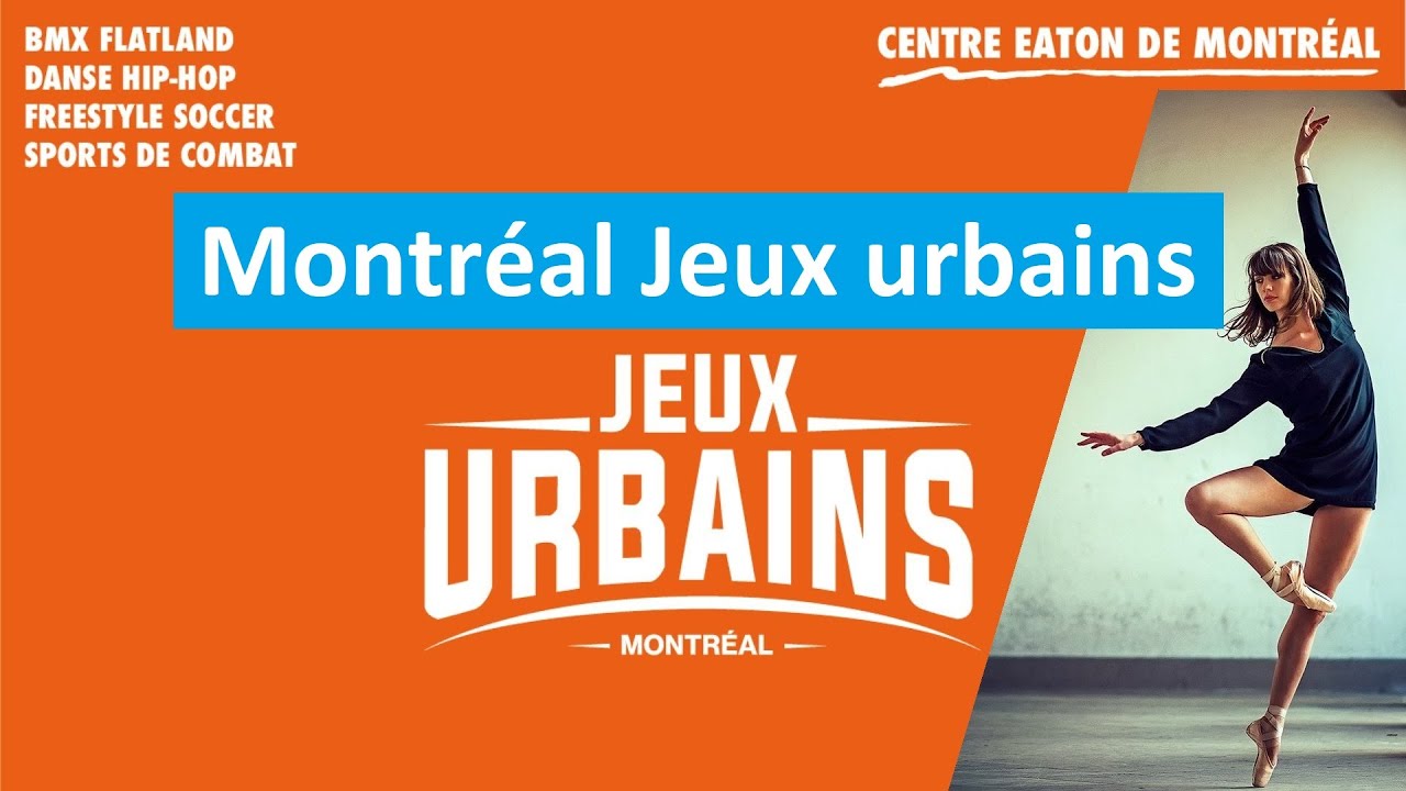 Urban Games in Montreal | Игры в городе | Jeux Urbains à Montréal - YouTube