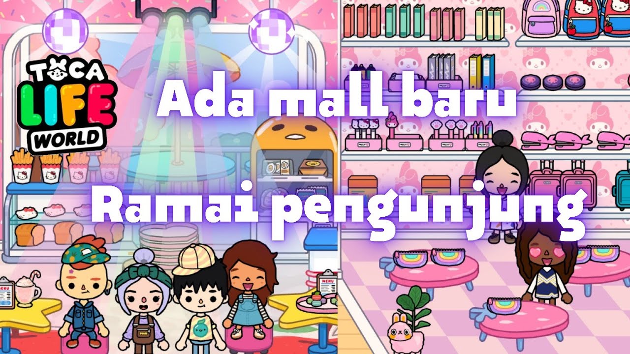 Belanja di Mall baru , barang nya lucu-lucu ||toca life world ||drama ...