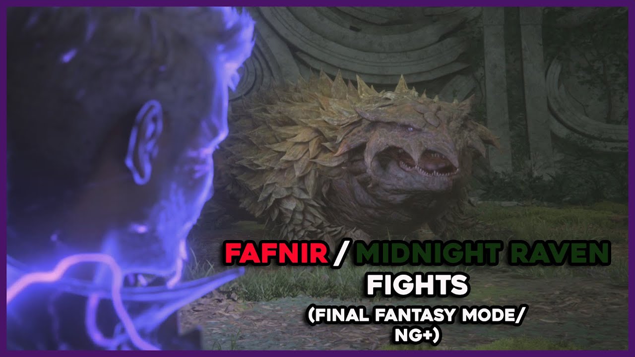 [Raiton] Final Fantasy XVI: Fafnir/Midnight Raven Boss Fight (Final ...