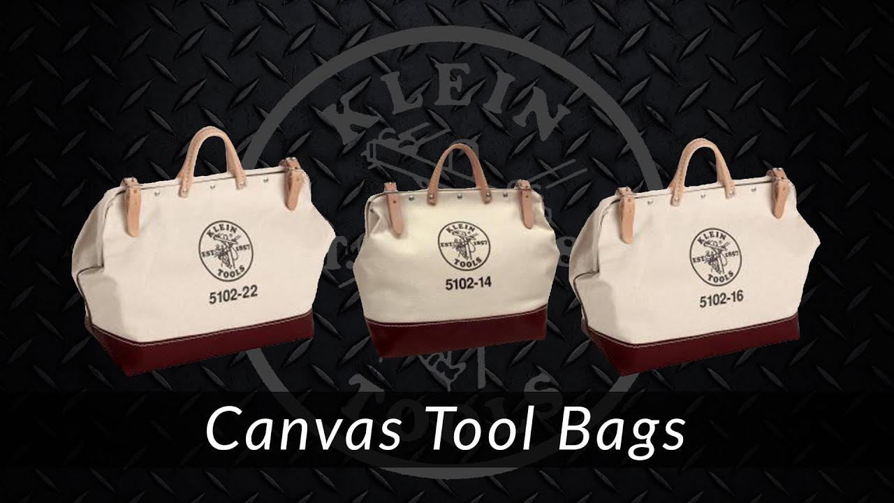 Klein Legend Series Canvas Bags and Pouches - YouTube