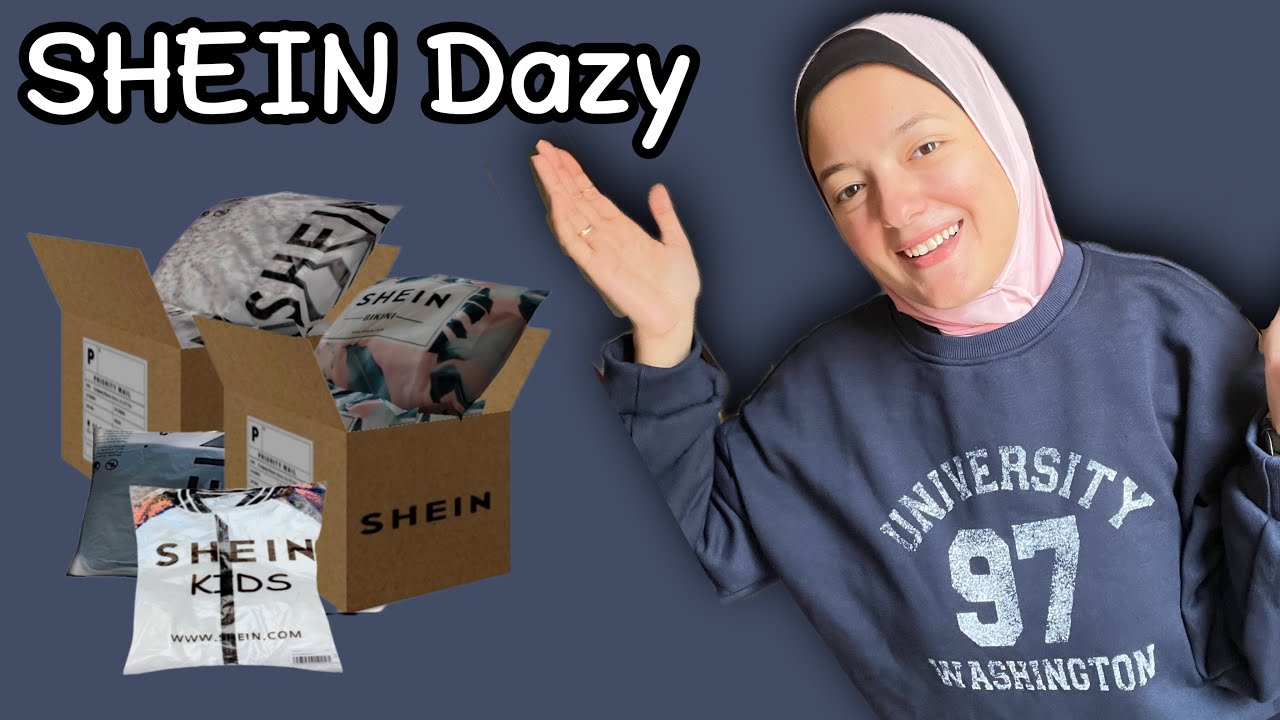 مشترياتي من Dazy | SHEIN Dazy Collection - YouTube