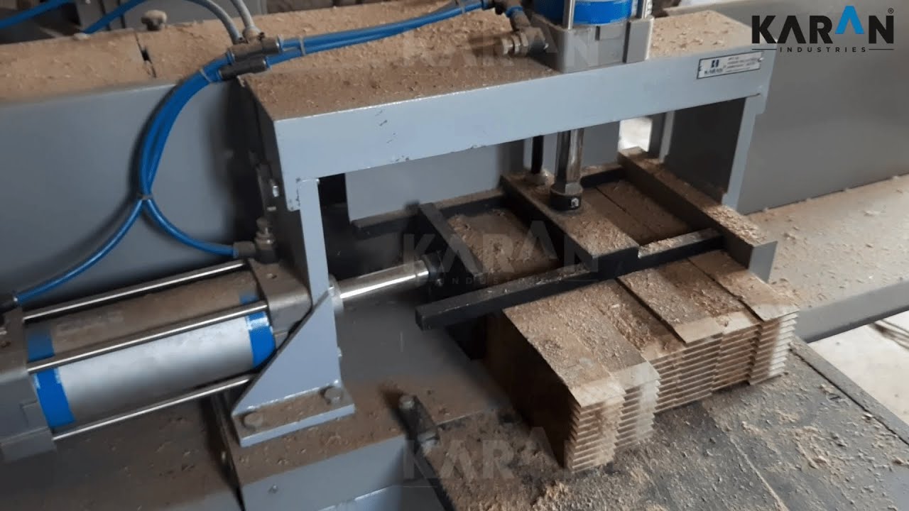 Pneumatic Finger Joint Machine | Karan Industries #fingerjoint # ...