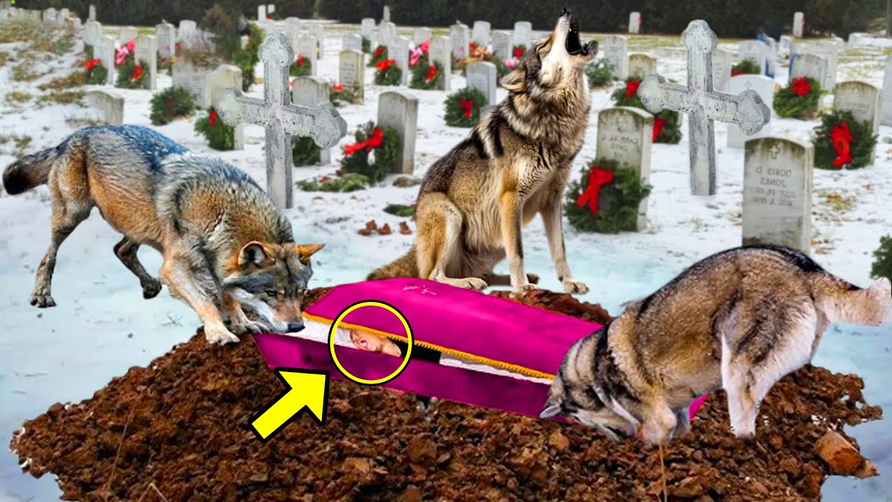 Wolves Angrily Dug a Fresh Grave. When The Coffin Was Opened, People ...