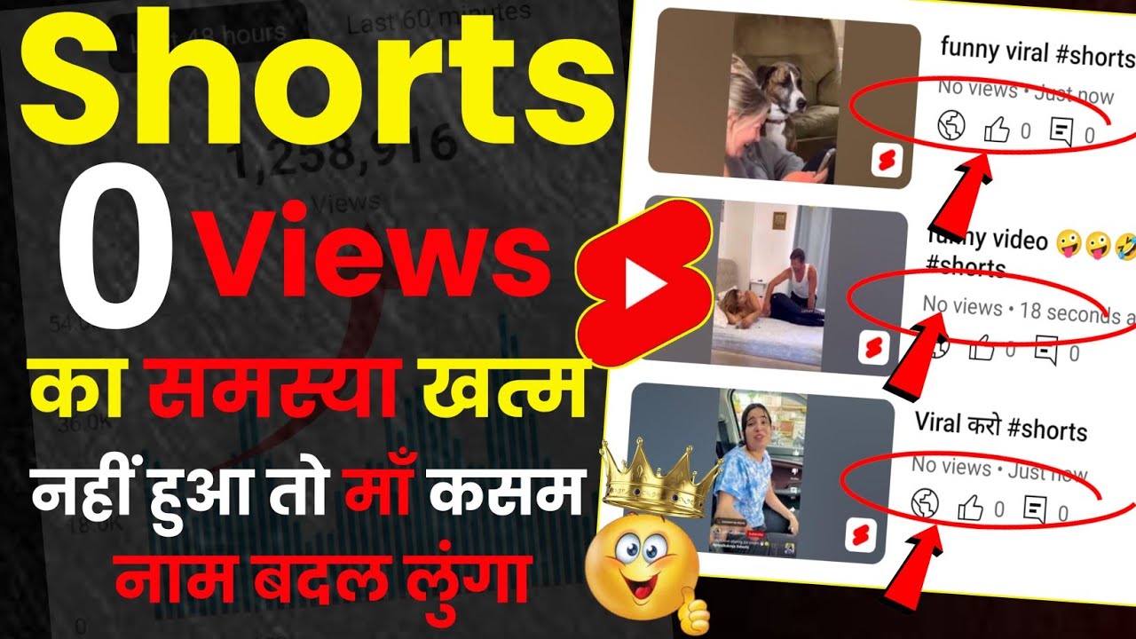 🤯Short 0 views problem 📈| How To Viral Short Video On Youtube | Shorts ...