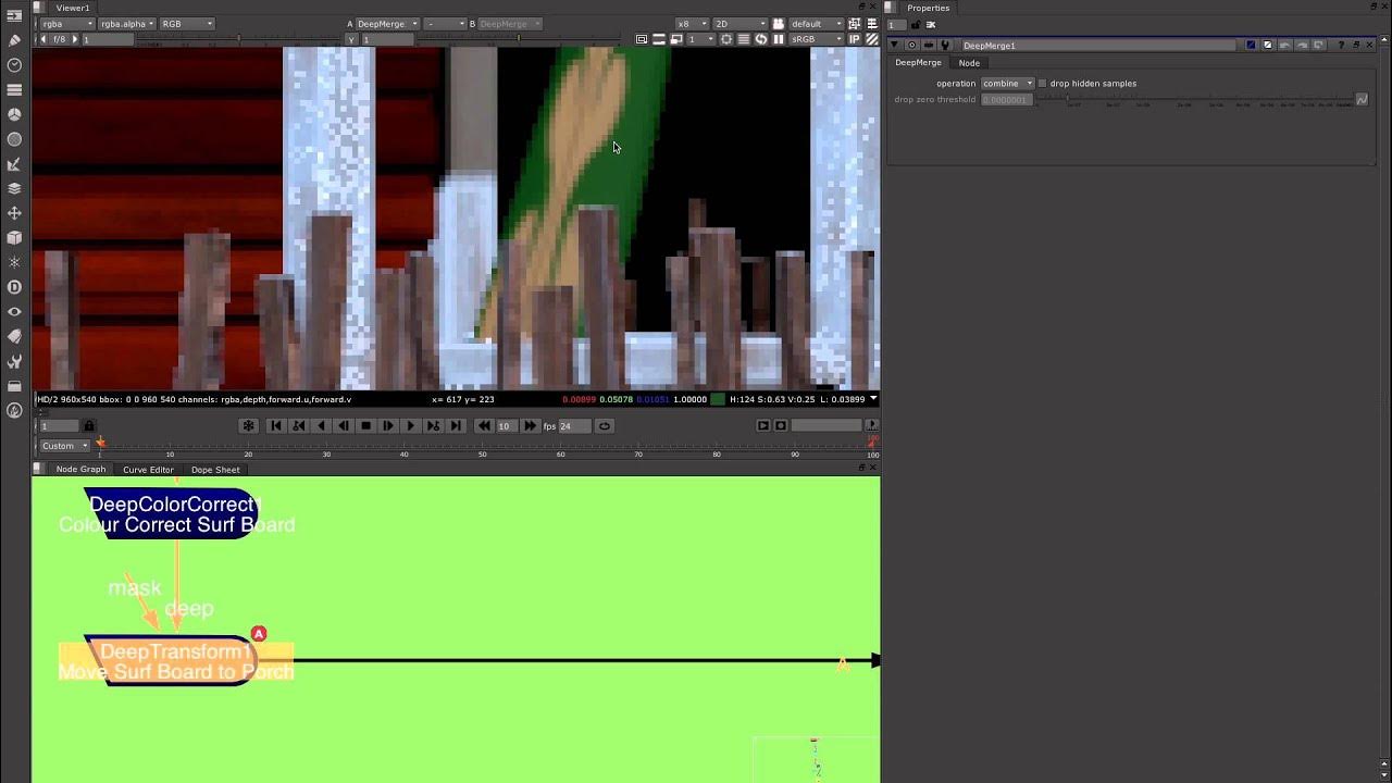 Nuke 8.0 | Scanline Render: Tutorial - YouTube