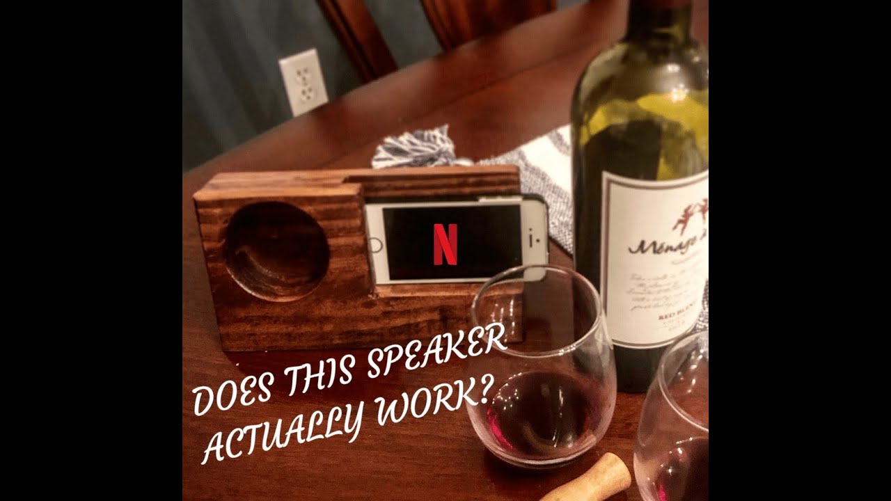 Made this Cell Phone Acoustic Speaker: Does it Actually Work?? - YouTube